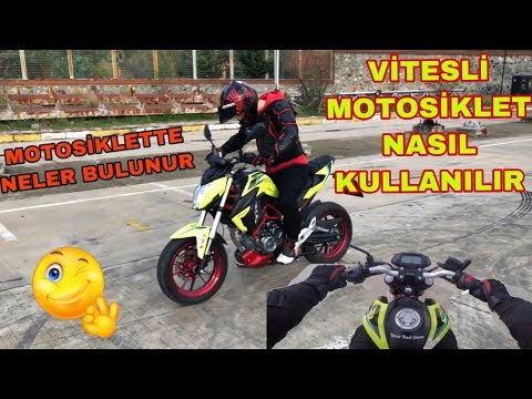 MOTOSİKLET NASIL KULLANILIR VİTESLİ (rks rn180) ( MotoVlog #27 )