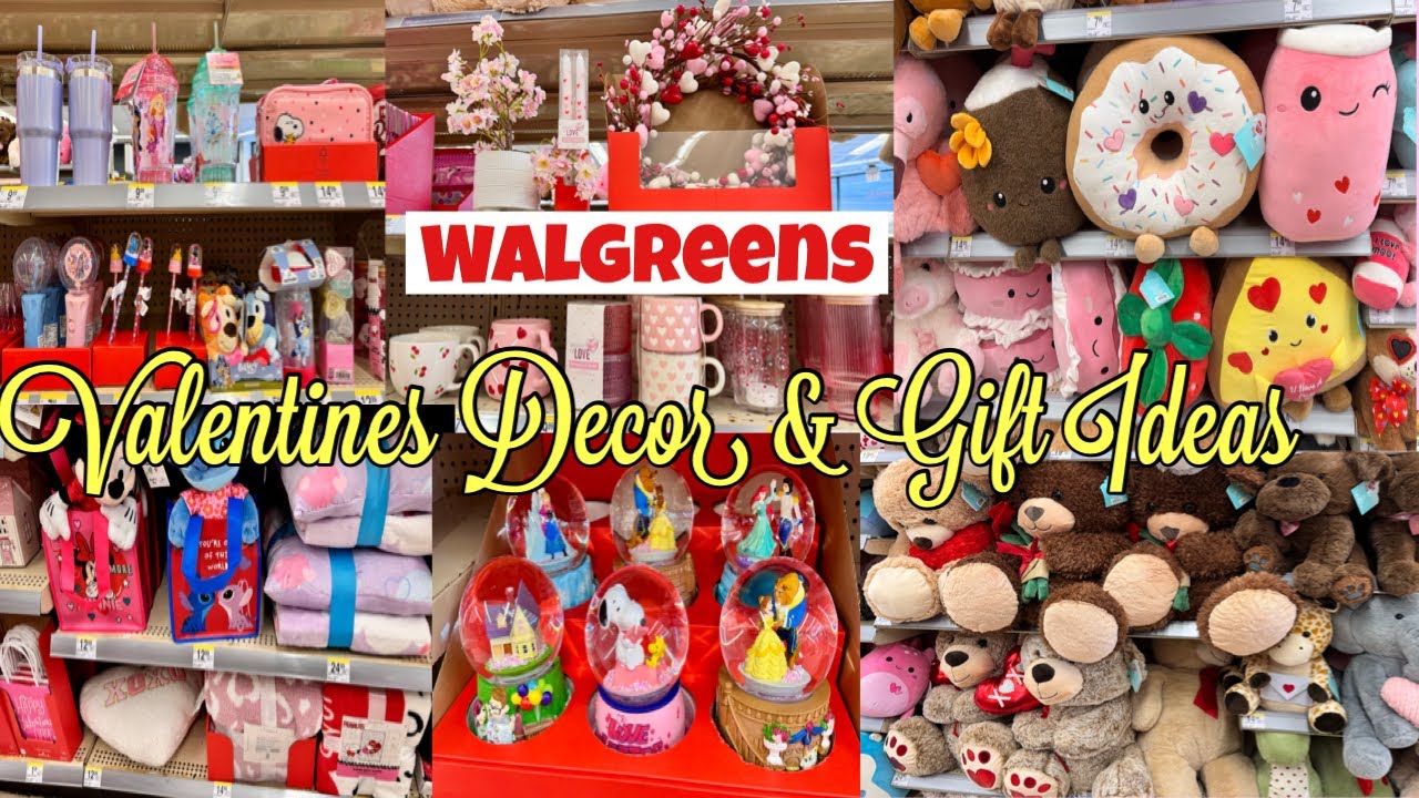 WALGREENS VALENTINE'S DECOR AND GIFT IDEAS 2025 * SHOP WITH ME AT ...