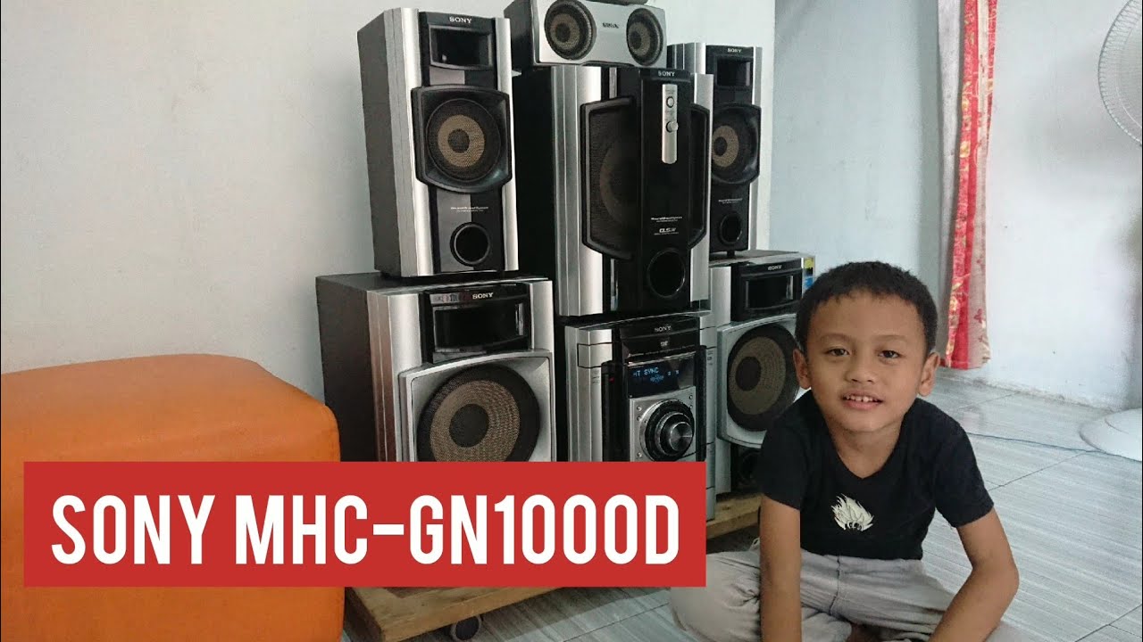 sony mhc gn1000d - YouTube