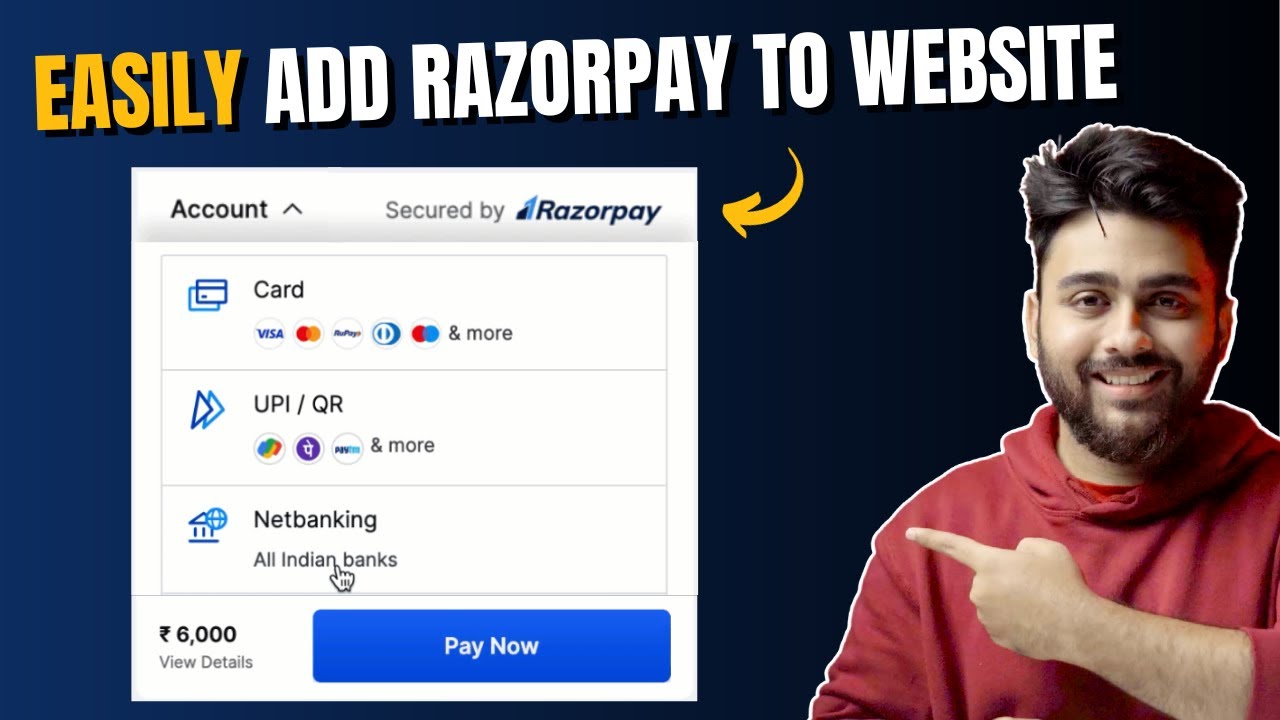 2024 - Easily Add Razorpay Payment to WordPress - YouTube