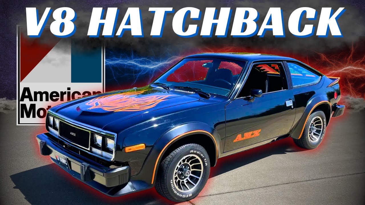When AMC Put a V8 in a Hatchback | 1979 AMC Spirit AMX - YouTube