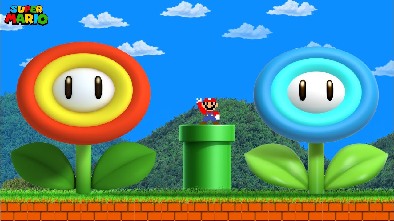 When the Mario world comes to real life - YouTube