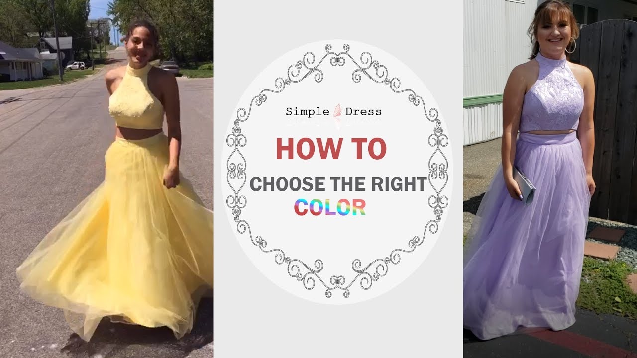 How to Pick the Colors of Dresses Work for You? | Simple-Dress ...