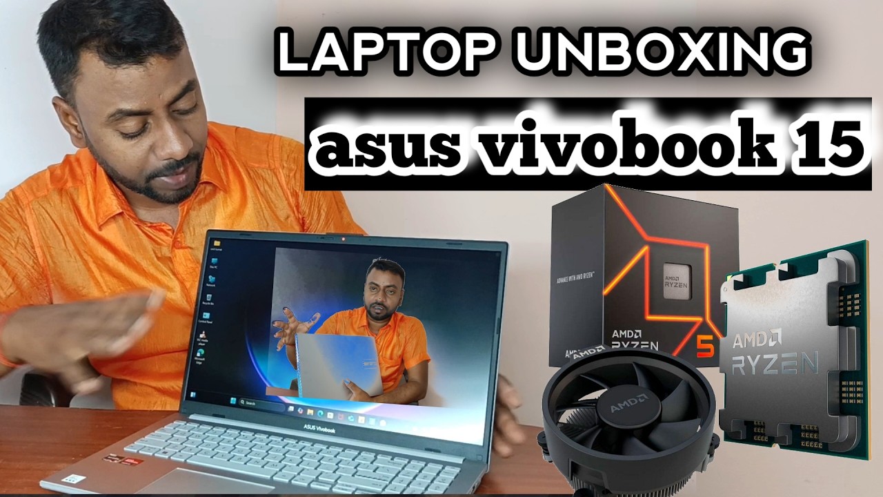 Asus vivobook Go15 unboxing.💻 ASUS VIVOBOOK go 15 कैसा है लेना चाहिए या ...