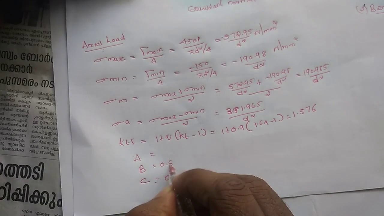 LECTURE 7-Combined-Variable Load Problem - YouTube