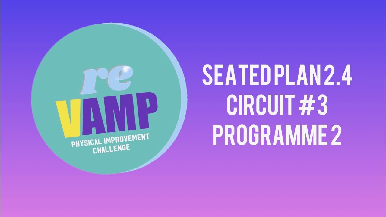 reVAMP Seated 2.4 - CIRCUIT #3 (programme 2) - YouTube