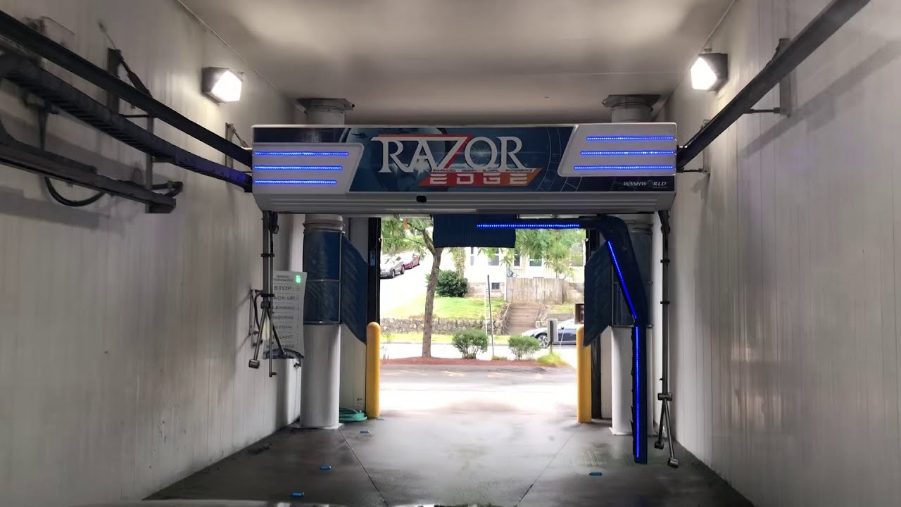 WashWorld RAZOR with Edge Upgrade Package || Mass Ave Car Wash - YouTube