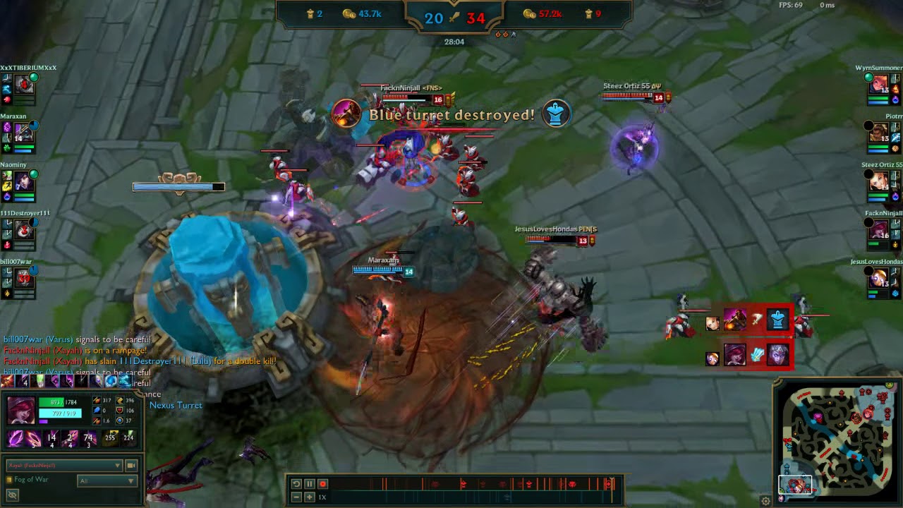 FacknNinjaII - Killing The Bad Guys - League Of Legends Ep 16 - YouTube