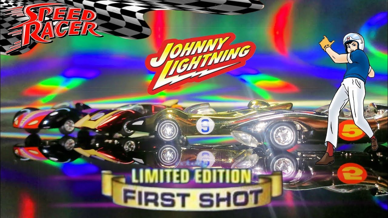 Speed Racer First Shot Johnny Lightning Mach 5 Racer X Captain Terror ...