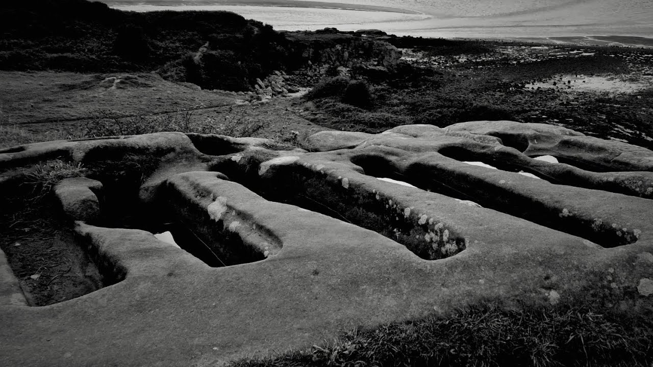 Morecambe, Ocean Edge caravan park, Heysham & St Patrick's Chapel ...