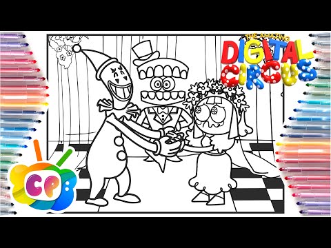 How to draw The amazing digital circus/ The amazing digital circus ...