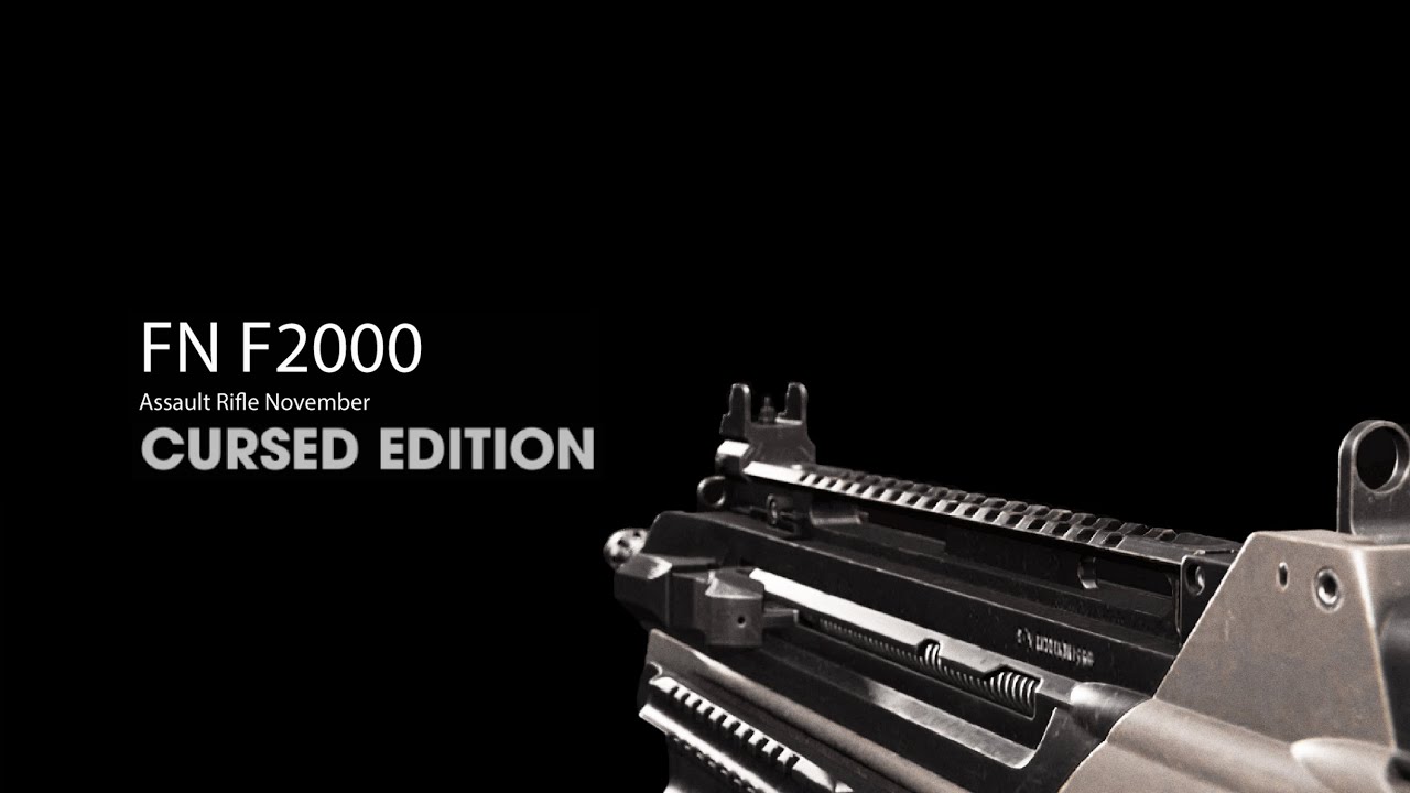 Cursed Guns | F2000 Edition - YouTube