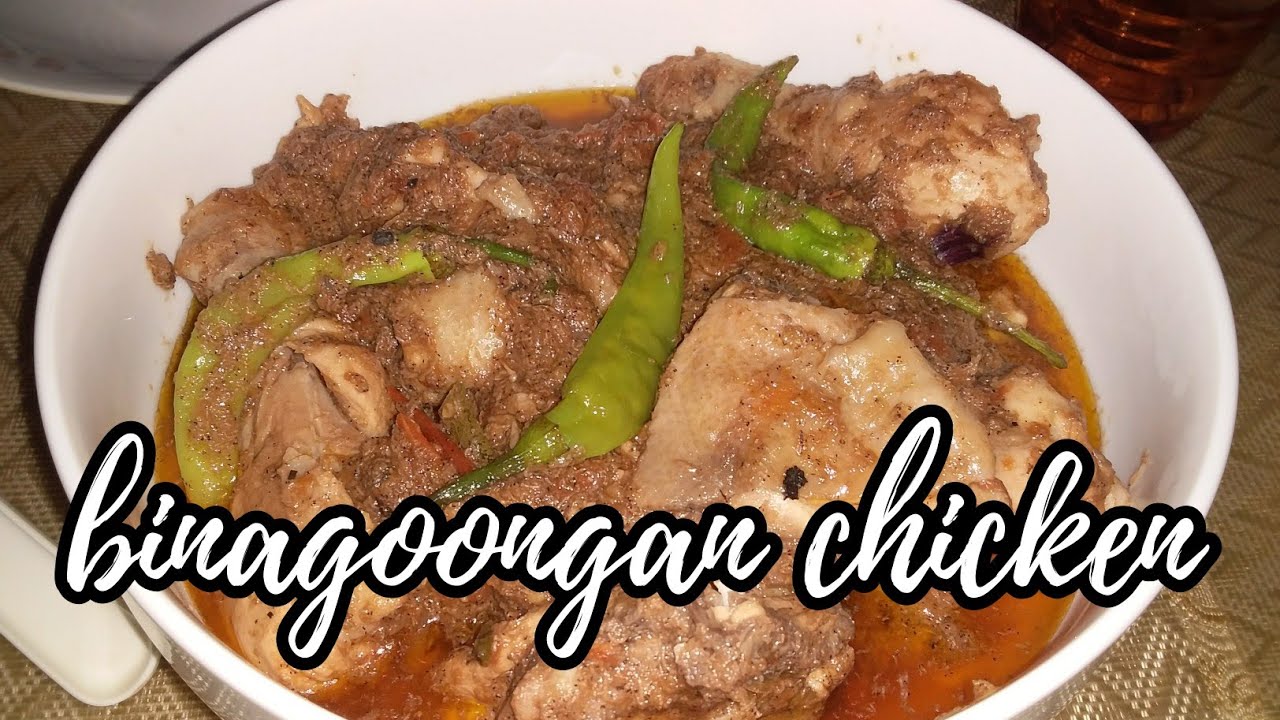 BINAGOONGAN CHICKEN!!! [how to] - YouTube