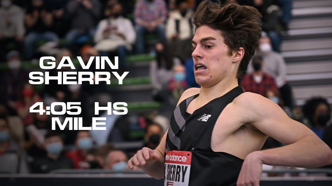 Conard HS Senior Gavin Sherry Runs 4:05 Mile To Win At New Balance ...