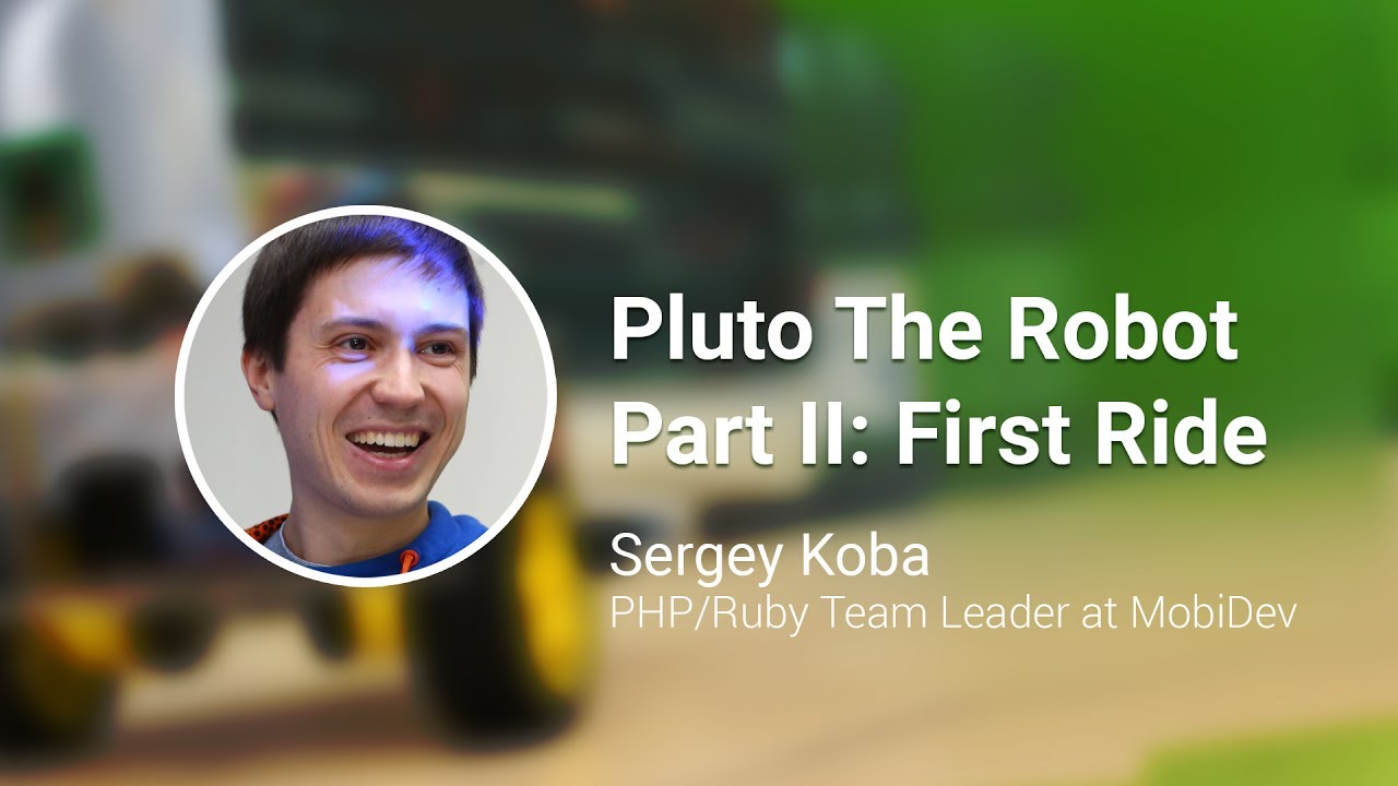 Pluto The Robot Part II: First Ride - YouTube