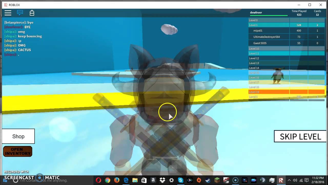 weird glitch on roblox: speed run 4 - YouTube