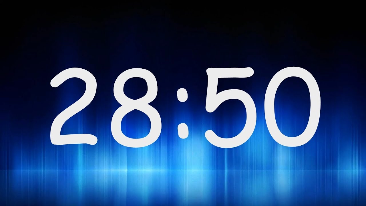 28:50 Minutes Timer / Countdown from 28min 50sec - YouTube