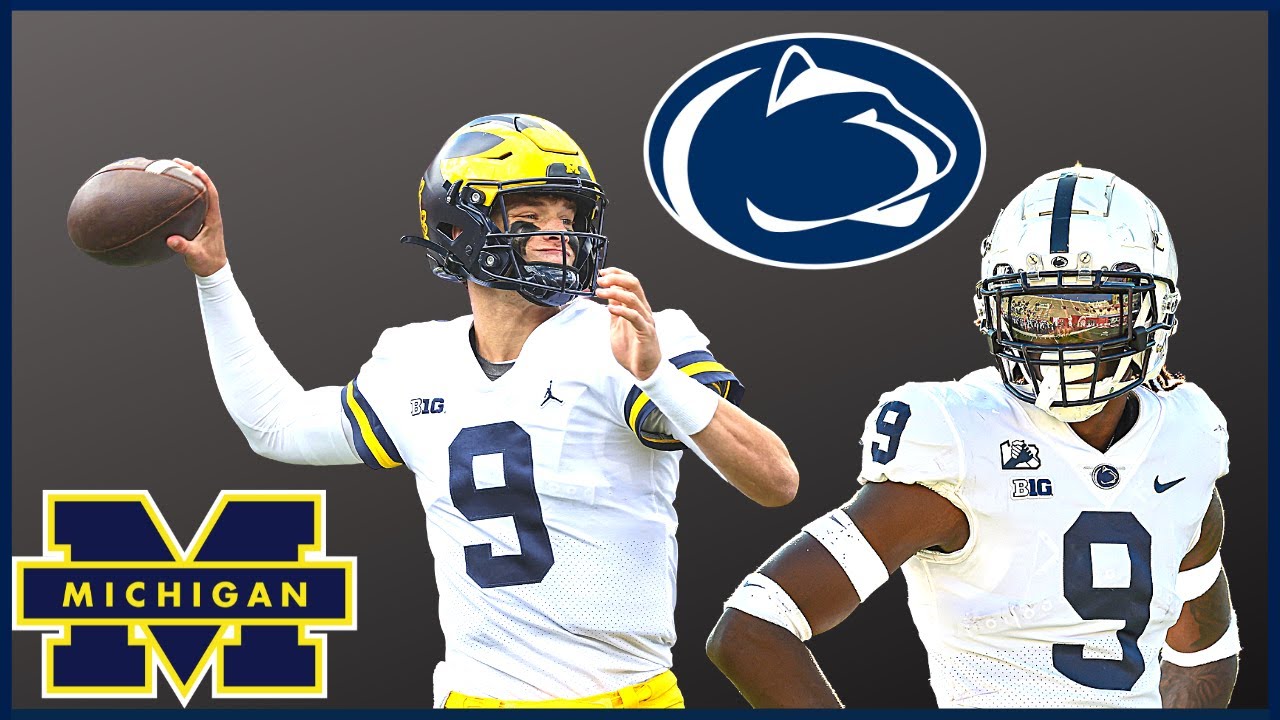 Michigan - Penn State MATCHUPS - YouTube