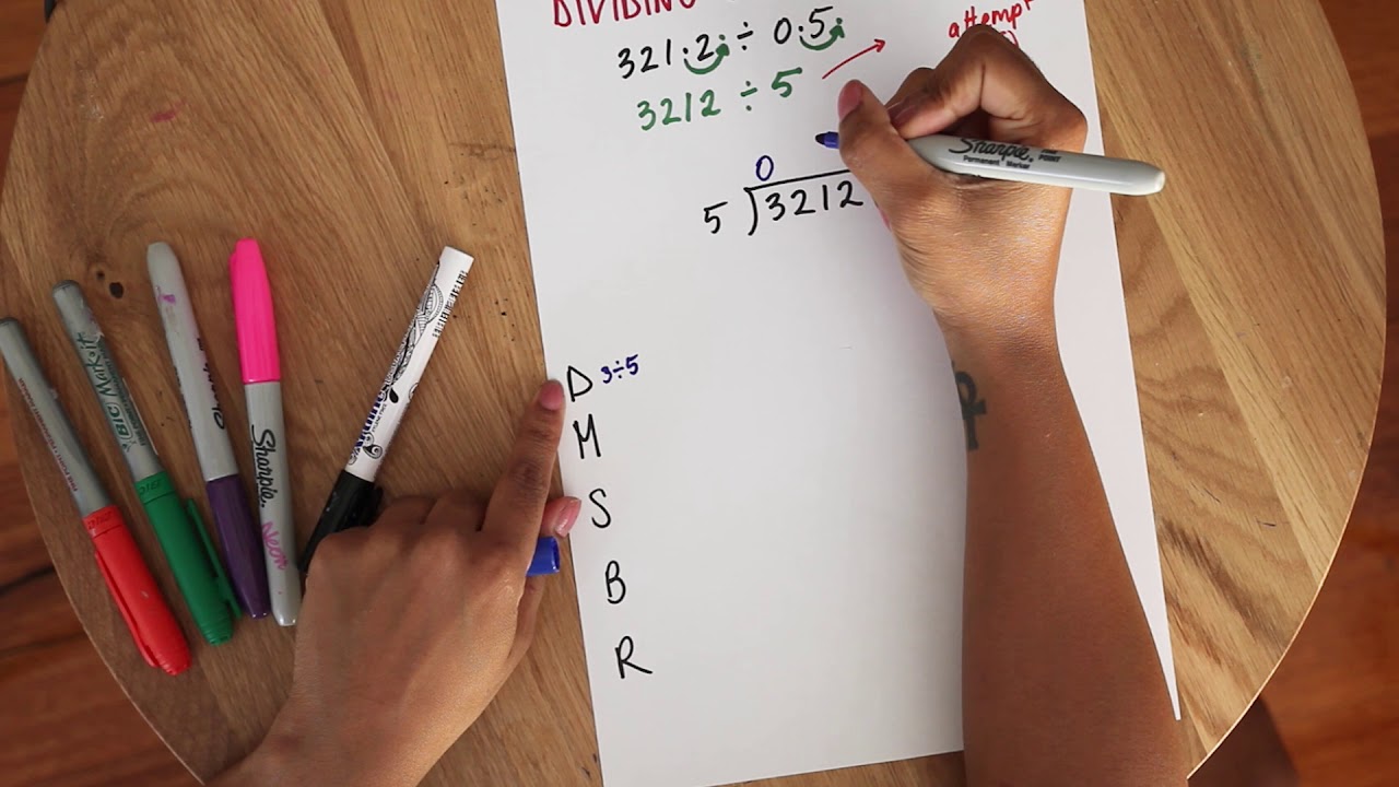 Mini Math Lesson - Guide to Dividing Decimals - YouTube