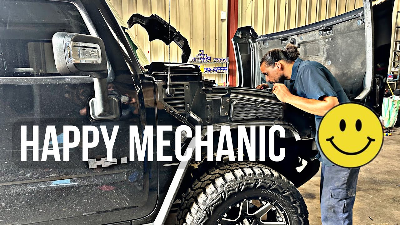Just A Car Mechanic Doing What He Loves - YouTube