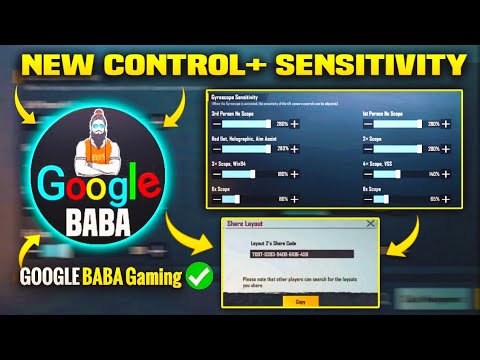 GOOGLE BABA GAMING New 2.4 Sensitivity Code/Google Baba Gaming control ...