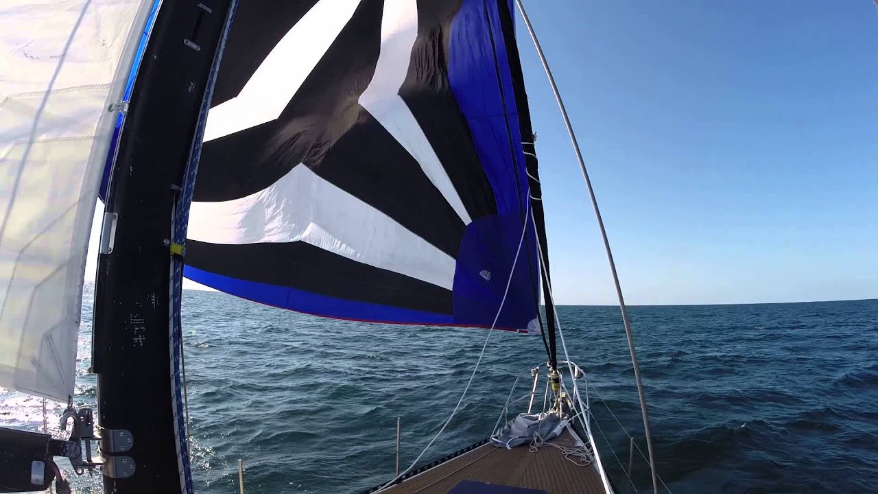 Lafitte 44 Sailing from Charleston SC to Southport NC - YouTube