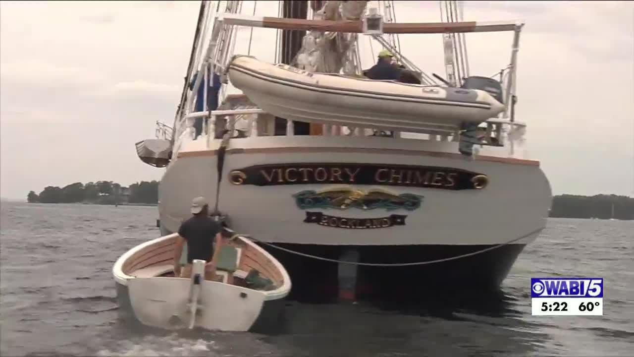 Historic Maine windjammer 'Victory Chimes' heading to auction - YouTube
