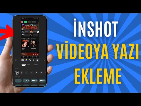 İnshot Videoya Yazı Nasıl Eklenir ?