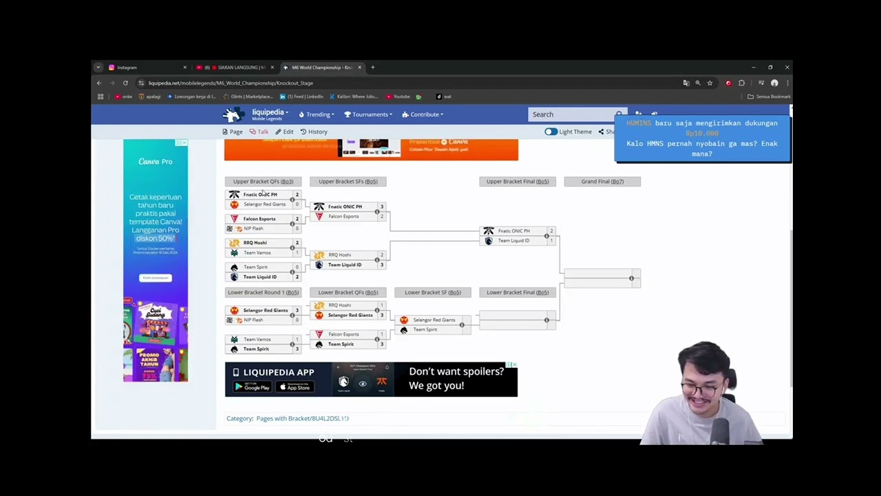 Prediksi mas ade m6 final - YouTube