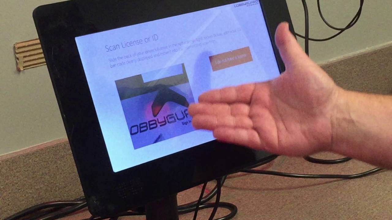 LobbyGuard Deluxe Sign-In - YouTube