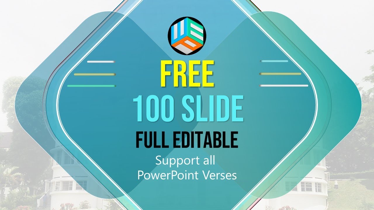 100 Free PPT Slides Fully Editable - YouTube