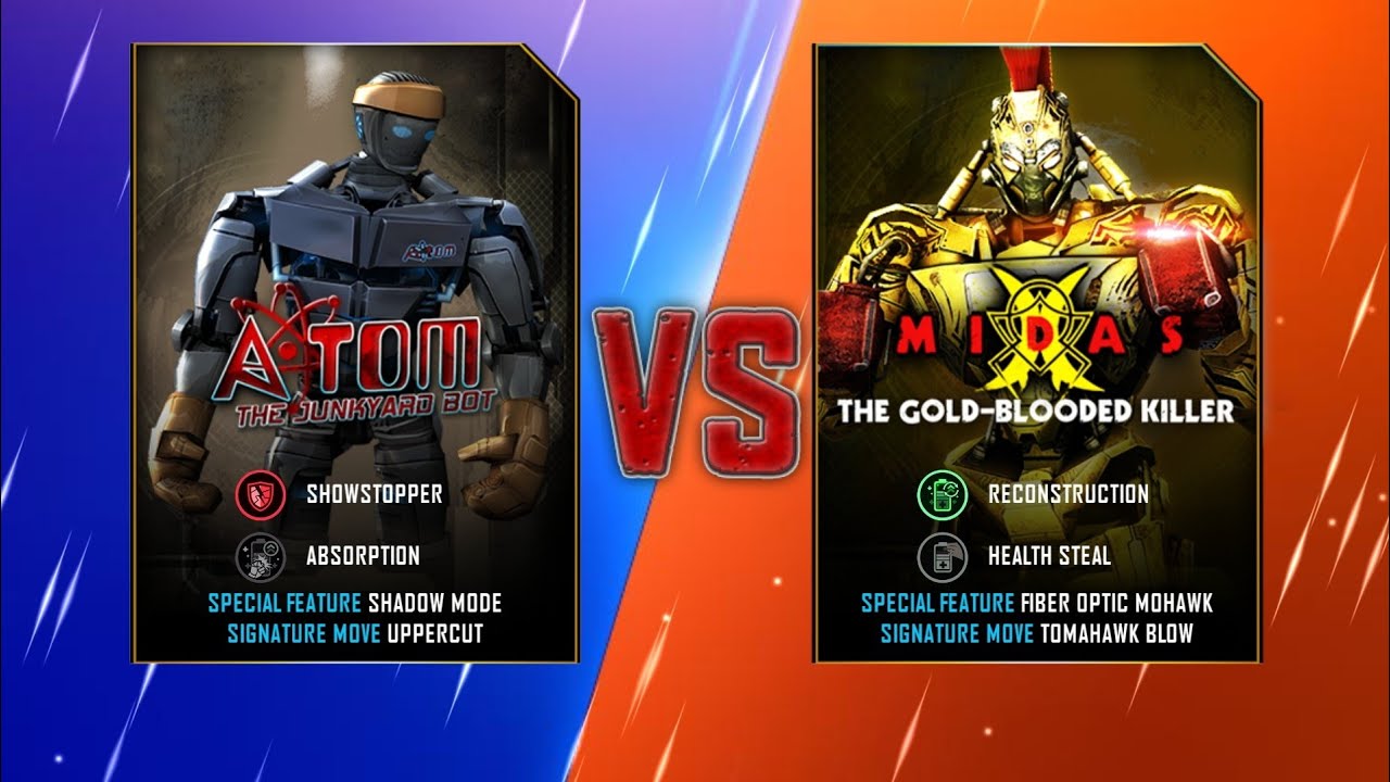 Atom vs Midas | Championship | Real Steel WRB - YouTube