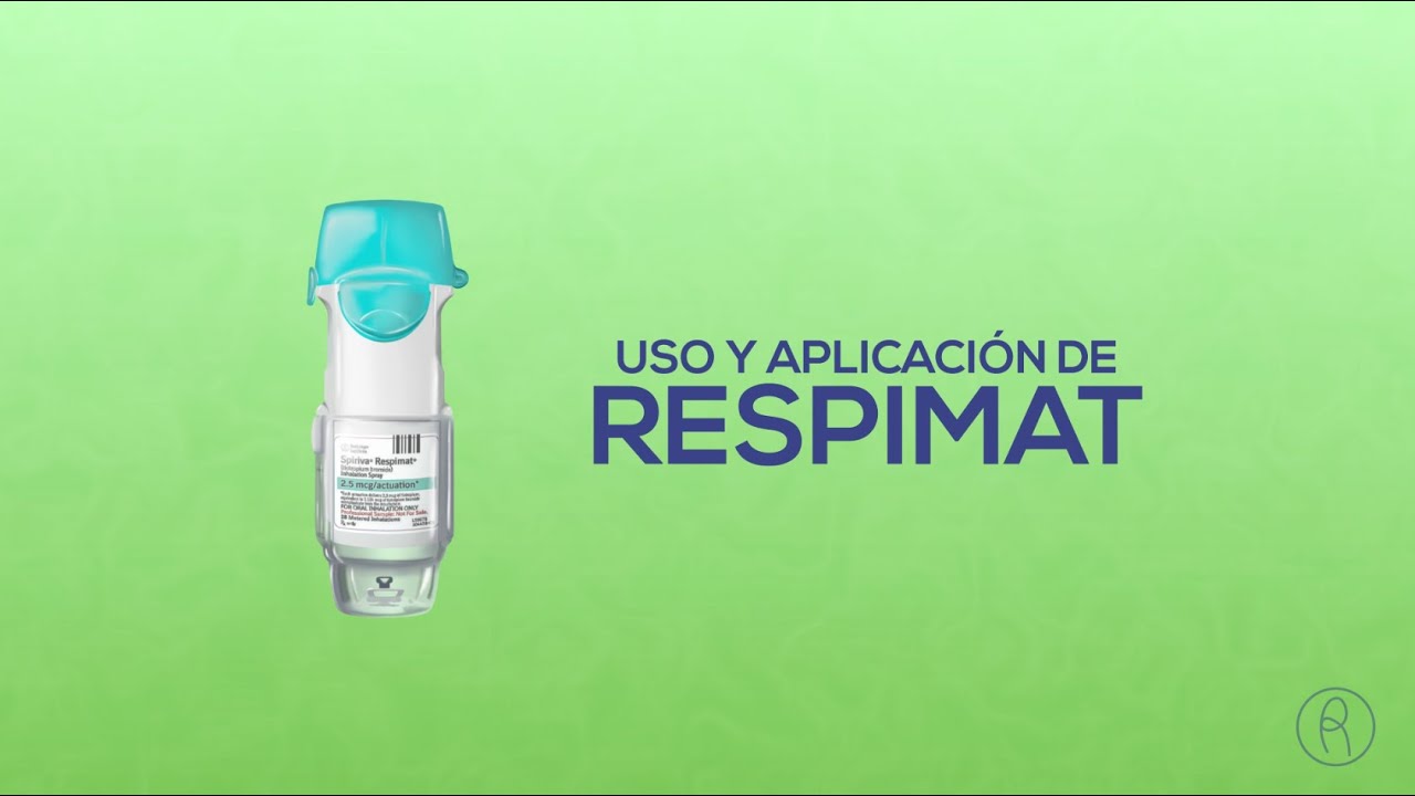 RESPIMAT: Uso y Aplicación - YouTube