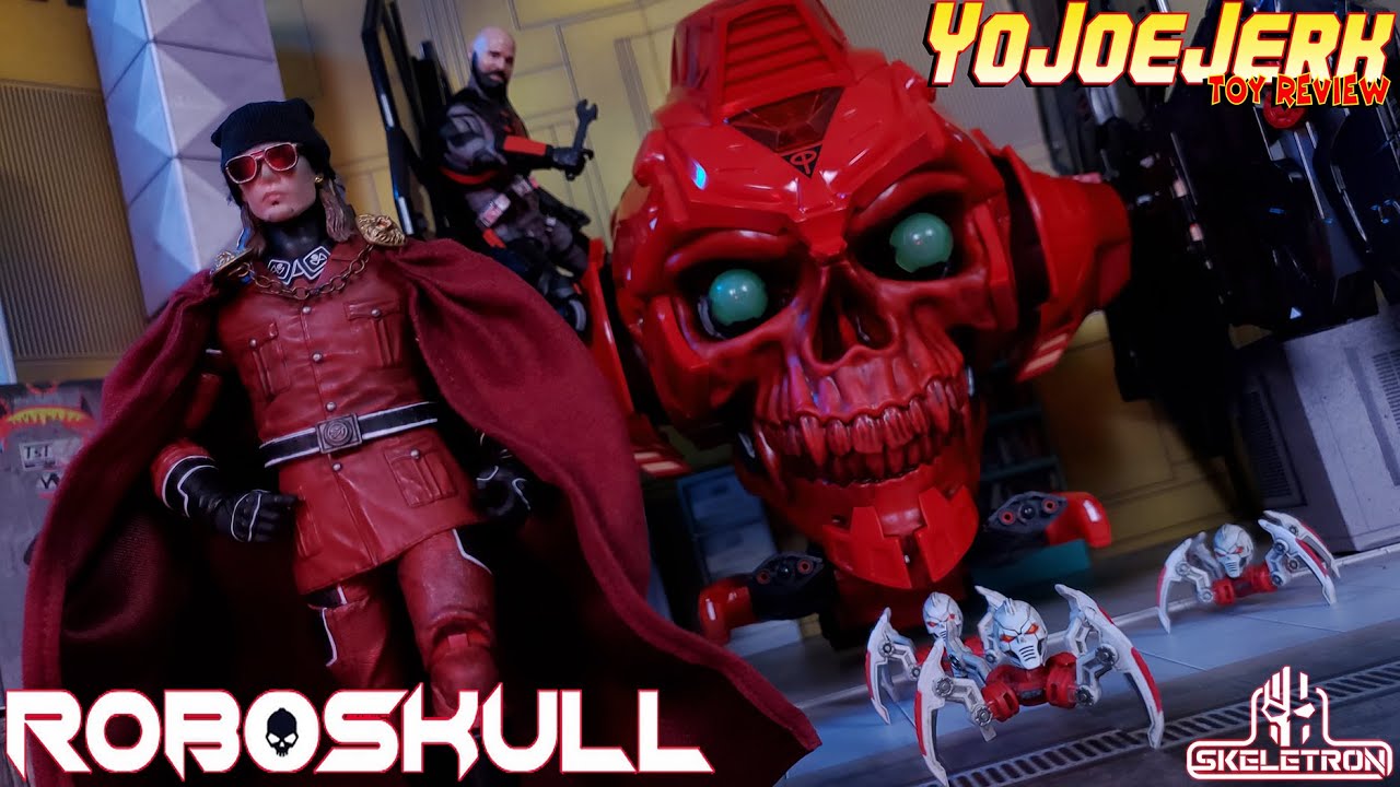 RoboSkull MK II * An Action Figure Vehicle Masterpiece??? - YouTube