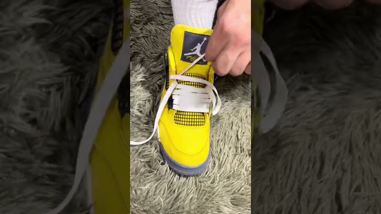 Jordan 4 Lace Swap Tutorial ️ White is the move? - YouTube