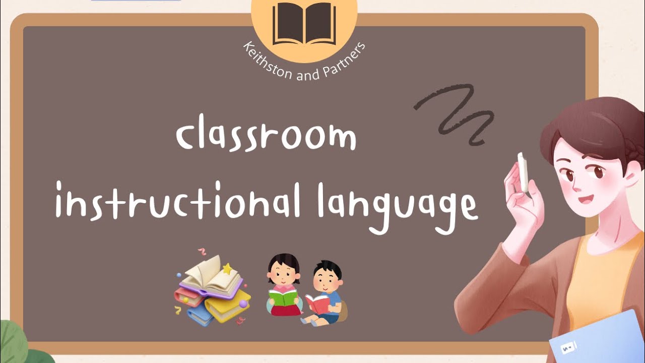 Classroom instructional language 🧑🏼‍🏫📚📖 - YouTube