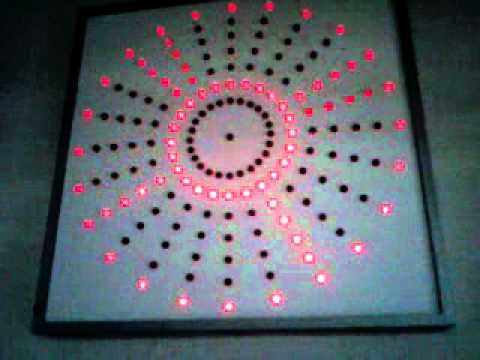 Analog led clock 18:15 min - YouTube