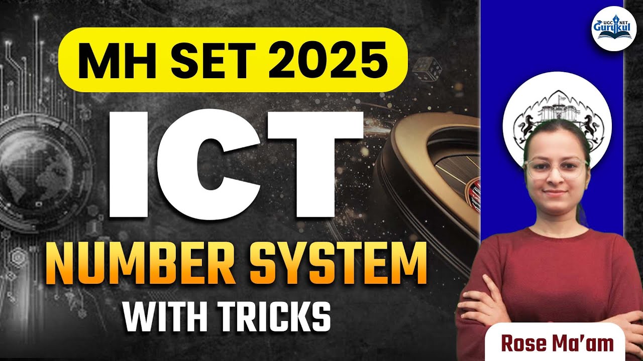 MH SET Paper 1 ICT Number System With Tricks | ICT Full Form MH SET ...