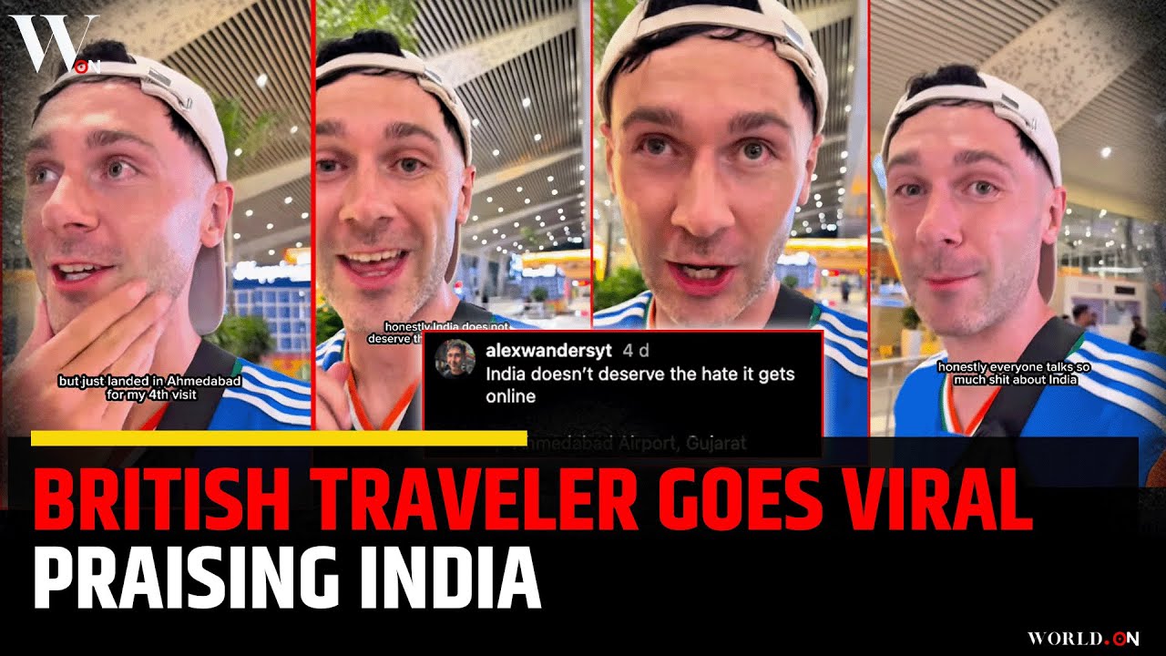 British Traveler Goes Viral Praising India| “India Deserves Respect ...