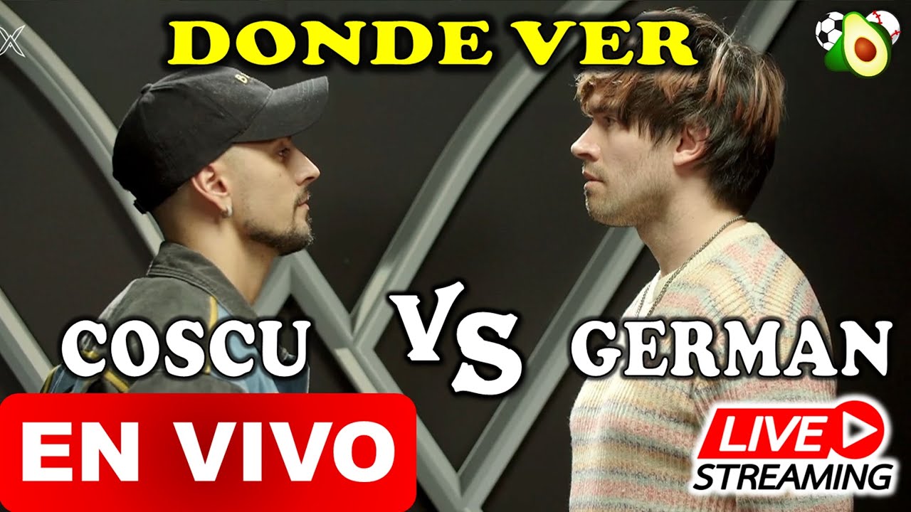 German vs Coscu EN VIVO HOY Donde ver la Velada del Año 3 Pelea de ...