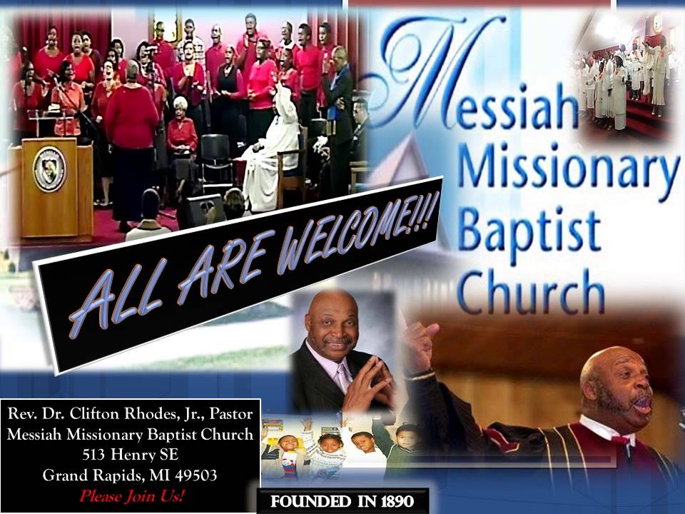 Rev. Dr. Clifton Rhodes, Jr.- Messiah’s Youth Choir-Carolyn Allen- God ...