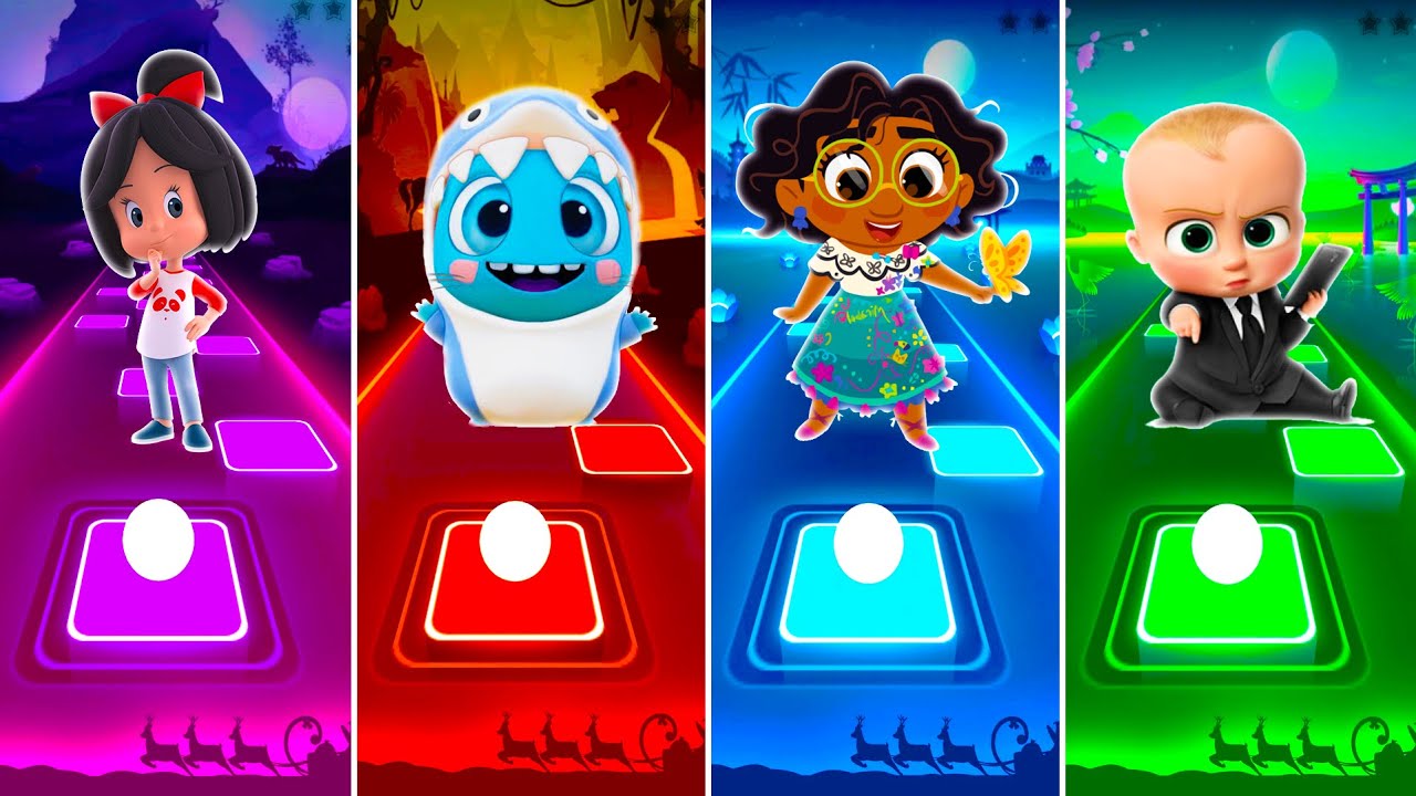 Cleo and Cuquin vs Baby Moonies vs Encanto vs Boss Baby - Tiles Hop ...