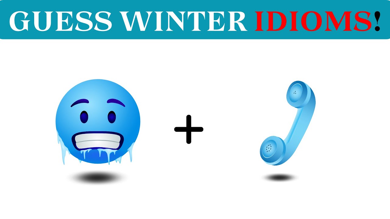Guess Winter Idioms By Emoji Quiz Challenge: Emoji Game - YouTube