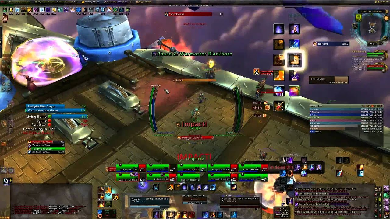 Raid du phoenix = Warmaster Blackhorn 10 man = HD 1080p - YouTube