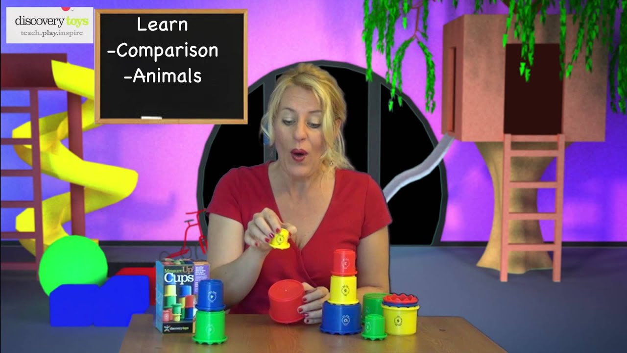 Measure Up Cups from Discovery Toys - YouTube