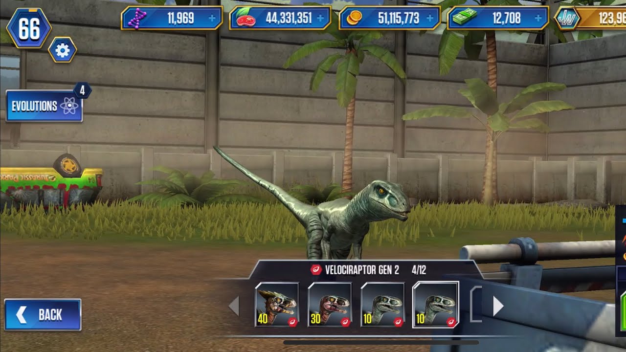 BATTLE MENU & EVENT- JURASSIC WORLD THE GAME #88.5 - YouTube