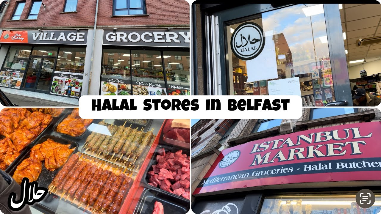 Halal Meat shops In Belfast🌸||Northern Ireland ||Uk 🇬🇧 || - YouTube