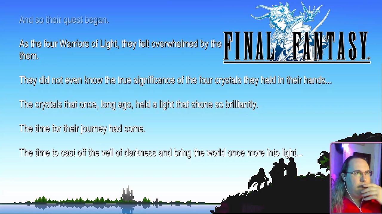 The original Final Fantasy Story. Part 1 - YouTube