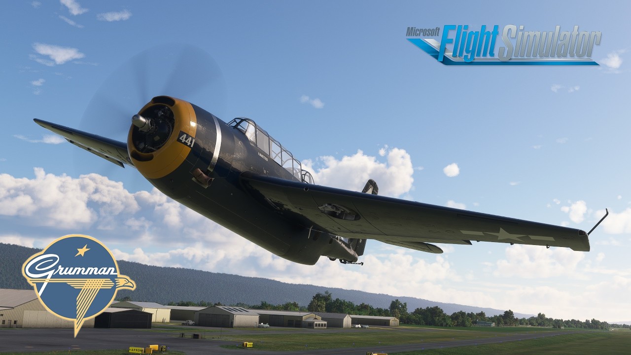 ORBX Grumman Avenger - First Display Flight over Mifflin County ...