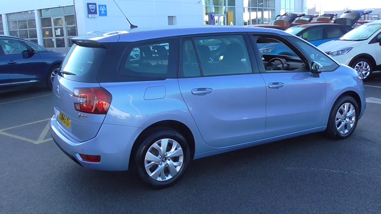 Right Car Hull Citroen C4 Grand Picasso - YouTube